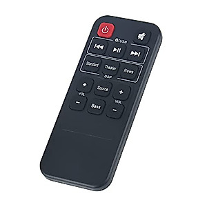 RMT-HSB318 Replacd Remote Control fit for Insignia NS-HSB318 Soundbar Home Theater Speaker