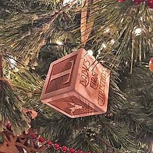 Baby's First Christmas Ornament 2024 (Personalized)