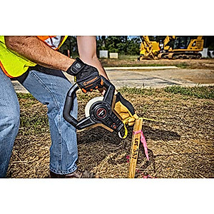 Lufkin 1/2" x 100' Engineer's Fiberglass Construction Long Tape - FE100D-02