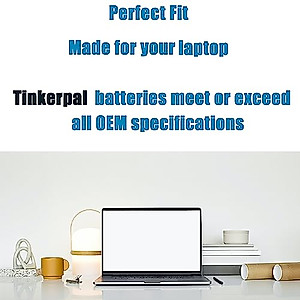 Tinkerpal BTY-M6J Laptop Battery Compatible with MSI GS63 7RE-009CN 018CN GS63VR 6RF-016CN 095CN 7RF-239CN 7RE-004CN GS73VR 258CN GS73 6RF-013CN 7RF-284CN Series BTY-U6J 64.98WH 11.4V