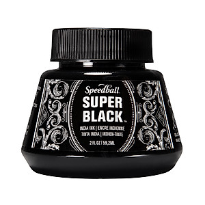 Speedball Super Black India Ink, 2-Ounce