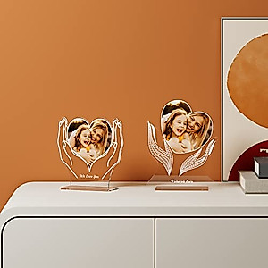 Bemaystar Personalized Gifts for Women - Customized Gifts, Picture Frame Mother's Day Father's Day Birthday Christmas Gifts for Women Men