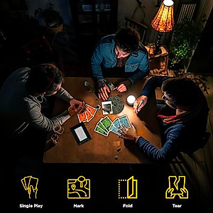 Exit: The Catacombs of Horror | Exit: The Game - A Kosmos Game from Thames & Kosmos | Card-Based, 2-Part at-Home Escape Room Experience for 1 to 4 Players, Ages 16+