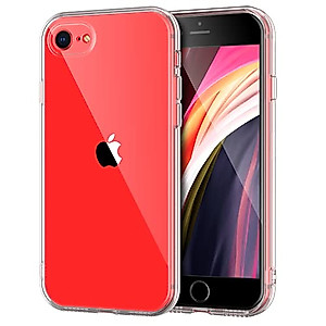 Shamo's Soft TPU Clear Case for iPhone 7, 8, SE 2nd & 3rd Gen - Slim, Flexible & Protective Cover with Enhanced Grip & Shock Absorption - Convenient Carry Option with Lanyard Hole - Anti-Yellowing