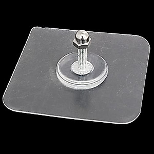 TAODAN 12PCS 18mm Adhesive Suction Sticker for no-Drilling Bathroom Shower Shelf, Absorbent sticker, Bathroom Shower Stand Self-adhesive