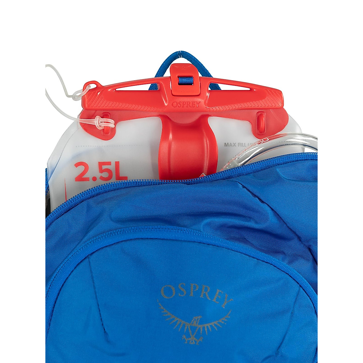 Osprey Siskin 8 Men's Bike Hydration Backpack with Hydraulics Reservoir, Dustmoss Green