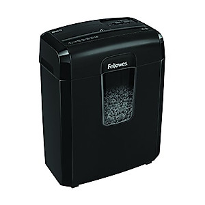Fellowes 8MC5 8-Sheet Micro-Cut Personal Home Office Paper Shredder
