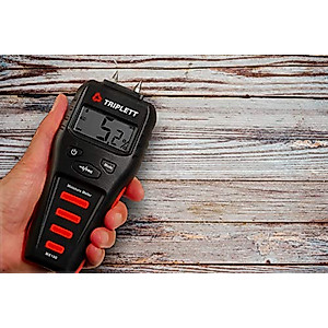 Triplett MS100 Pin Moisture Meter for Wood and Building Materials with Audible Indicator