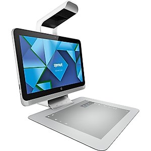 HP H0GL9AA#ABA Sprout 23-s011 All-in-One Desktop 23", 8 GB RAM, 1 TB Drive, GeForce GT 745A, Black/Silver