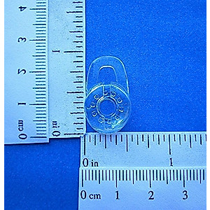 Ear Hooks Earbuds Spare Fit Kit Replacement for Plantronics M70 Bluetooth Headset, 2 Hooks, Silicone Covers Ear-Gels S/M/L