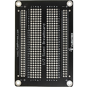 jujinglobal 2pcs 1/2 sized bread board black pcb