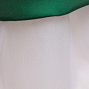 Flower Girl Dress Party Pageant Baptism Christening Ball Gown Dresses Toddler Wedding Bridesmaid Easter Christmas Lace Tutu Dress 4T 5T Green 120