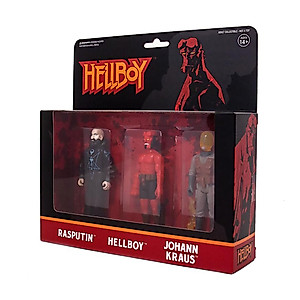 Super 7 Hellboy Reaction Action Figures 3 Pack B