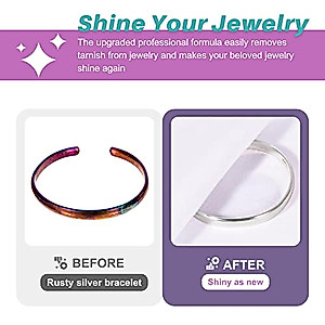 CATIFLIN 3pcs Multi-Layer Jewelry Cleaning Cloth, Large Polishing Cloth, 100% Cotton Jewelry Cleaning Cloth for Gold, Silver and Platinum Jewelry (Purple, 10"X12")