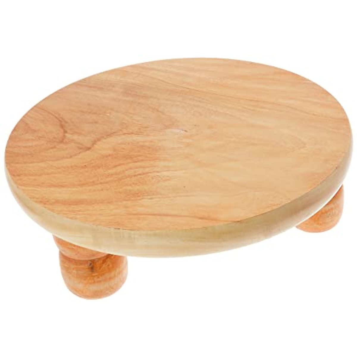 Tabakh Manual Wooden Roti Chapati Flatbread Tortilla Presser Maker with Rolling Pin, 10-Inch