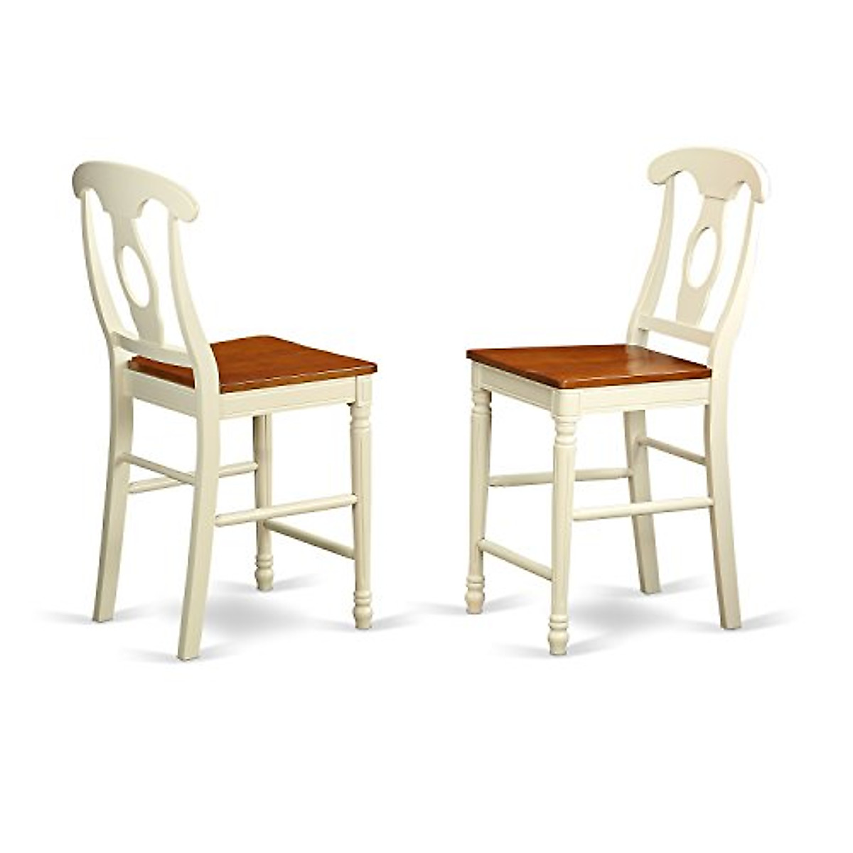East West Furniture SUKE3H-BMK-W Dining Set, Medium