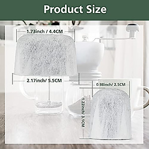 isinlive Espresso Cleaning Kit, Espresso Machine Cleaner Kit Includes 40 Espresso Machine Cleaning Tablets (2g)+ 6 Charcoal Activated Water Filters Replacement for Breville Espresso Maker Models