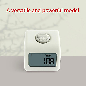 LED Electronic Tally Counter Portable Digital Buddha-Counter Handheld Counter Lap Counter 9 Channel Number Count Clicker Finger Counter Lcd Display Electronic Digital Tally Counter With Backlit Type