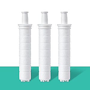 Sediment Filter for Barumi Pluo Showerhead | 3-Pack, Removes Rust and Impurities from Tap Water, Filters Fine Particles, Promotes Healthy Skin and Hair, Easy Installation