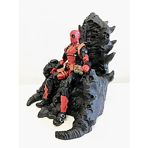 FIGLot 1/12 Scale Death Skull Throne for 6-8 inch Marvel Legend Mezco NECA Storm Collectible (Action Figure NOT Included)