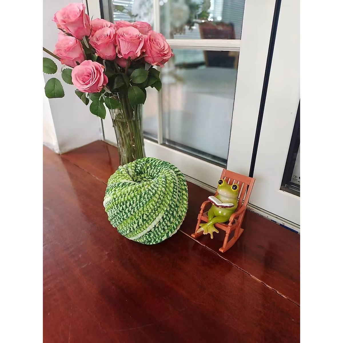 DDL&HEXI Feather Yarn,Velvet,Multi-Color 3 skeins of 100g (3.53oz*3=10.5oz)-Polyester-(96 * 3=290 Yards) (05)