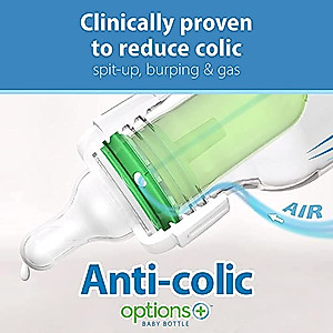 Dr. Brown’s Insta-Feed Bottle Warmer and Sterilizer with Anti-Colic Options+ Narrow Baby Bottles 8 oz/2500 mL, with Level 1 Slow Flow Nipple, 4 Pack, 0m+