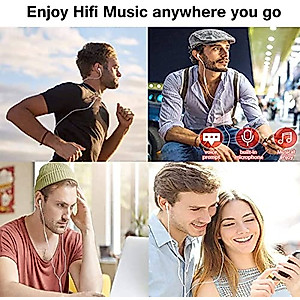 USB C Headphones,Type C Earphones in-Ear Wired Headphones with Mic and Volume Control,HiFi Stereo Noise, Compatible with iPad Pro,Huawei P30/Mate 30,Samsung S20/S21,Google Pixel 4XL,One Plus 6T