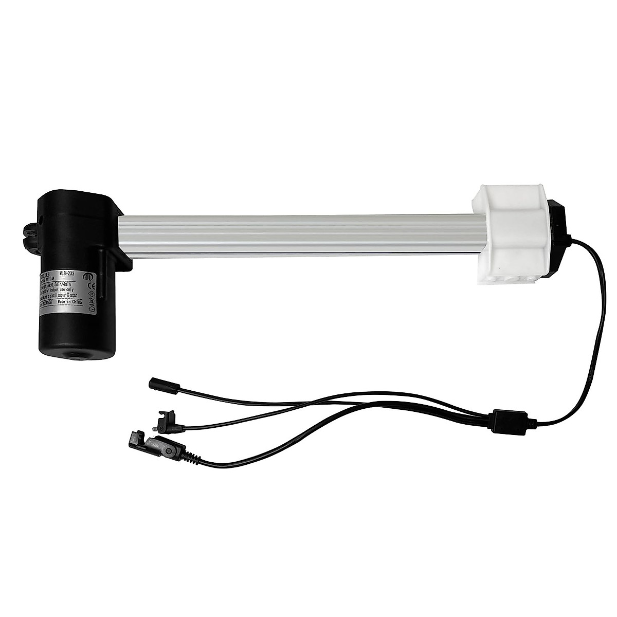 Kroshine Power Recliner Motor Replacement with Cord Model ML8-233 Linear Actuator for Sofa Lift Chair Couch Massage Seat Bed, Aluminum