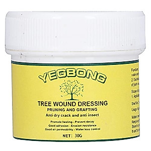 Pruning Sealer, Bonsai Cut Paste Tree Wound Dressing Tree Wound Cut Paste Keeps Trees Healthy for Sealing Plant Wounds for Grafts