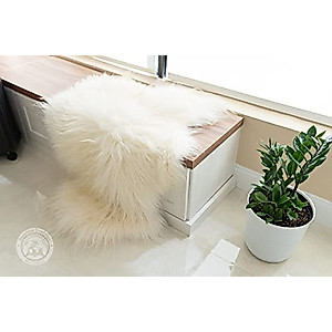 Genuine Icelandic Sheepskin Rug XL Soft Premium Quality Area Rug Chair Cover
