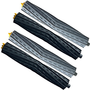 Zengerent 2 Sets Roller Brushes Replacement Compatible with iRobot Roomba 800 900 Series, Dual Multi-Surface Rubber Brushes Roomba Replacement Accessory for Irobot Roomba Vacuum Cleaner