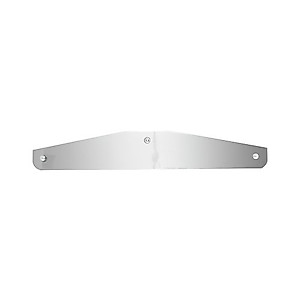 GG Grand General 30170 Chrome 24" x 4" Bottom Mud Flap Plate