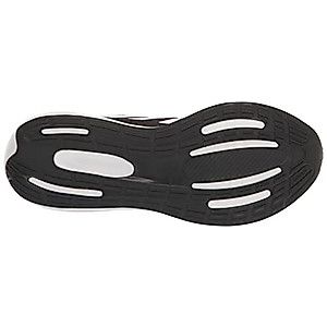 adidas Men's Run Falcon 3.0 Shoe, Black/White/Black, 10.5