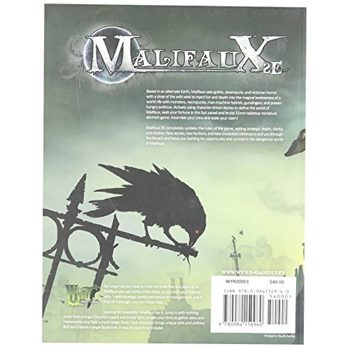 Wyrd Miniatures Malifaux Rule Book Kit