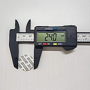 NANSHINE 500pcs Pressure Activated Seals Cap Liners 24mm(0.94") Foam Sealing inserts for Glass & Plastic Jar Bottles Containers No Induction Sealer Needed