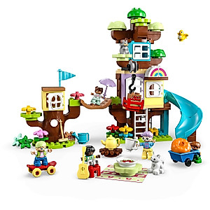 Lego Duplo Set of 2: 10993 3-in-1 Tree House & 10980 Building Plate in Green