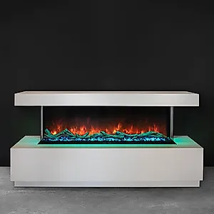 Modern Flames Landscape Series Pro MultiView 3-Sided Wall Mount/Built-In Electric Fireplace (LPM-4416-TH-WTC/LP), 44-Inch, Wireless Thermostat & Full Wall Control