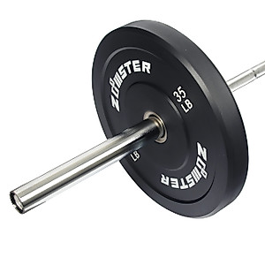 45LB Bumper Plate Olympic Weight Plate Bumper Weight Plate with Steel Insert