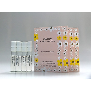 Marc Jacobs DAISY EAU SO FRESH Eau de Toilette Spray Samples (4 vials)