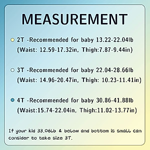 Max Shape Baby Boys Training Pants Underwear, Toddler Boys Potty Pee Training Underwear 6 Pack Blue 3T