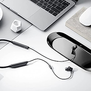 FIIL Driifter Pro Noise Cancelling Magnetic in-Ear Earphones, Sports Bluetooth Earbuds for Gym Running 11 Hours Playtime with Sweatproof and Neckband Design with Foldable Memory Metal, for Work