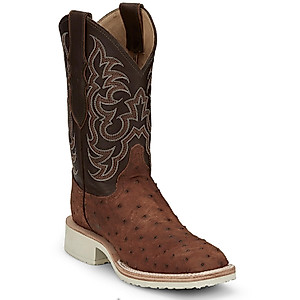 Justin Boots Womens Dakota 11in Pull-On Wild Brandy Boot Brown 7 B