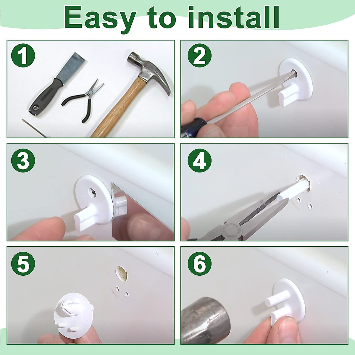 Sikawai 3 Pieces 241993101 Crisper Shelf Cover Support Fit for Frigi-daire Refrigerator Shelf Support Replace 1513081 240350802 AH2358879 AP4393090 EA2358879 PS2358879