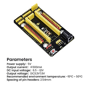 KEYESTUDIO Raspberry Pi PICO IO Shield Pico Breakout Board for Raspberry Pi Pico Development Board