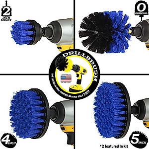 Boat Accessories - Cleaning Supplies - Drill Brush - Boat - Kayak - Canoe - Hull Cleaner - Barnacles - Carpet Cleaner - Deck Brush - Fiberglass - Aluminum - Spin Brush - Vinyl - Upholstery