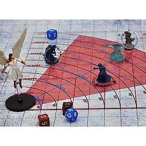 CZYY Spell Template Set for Dungeons and Dragons, Pathfinder, D&D and Tabletop RPG