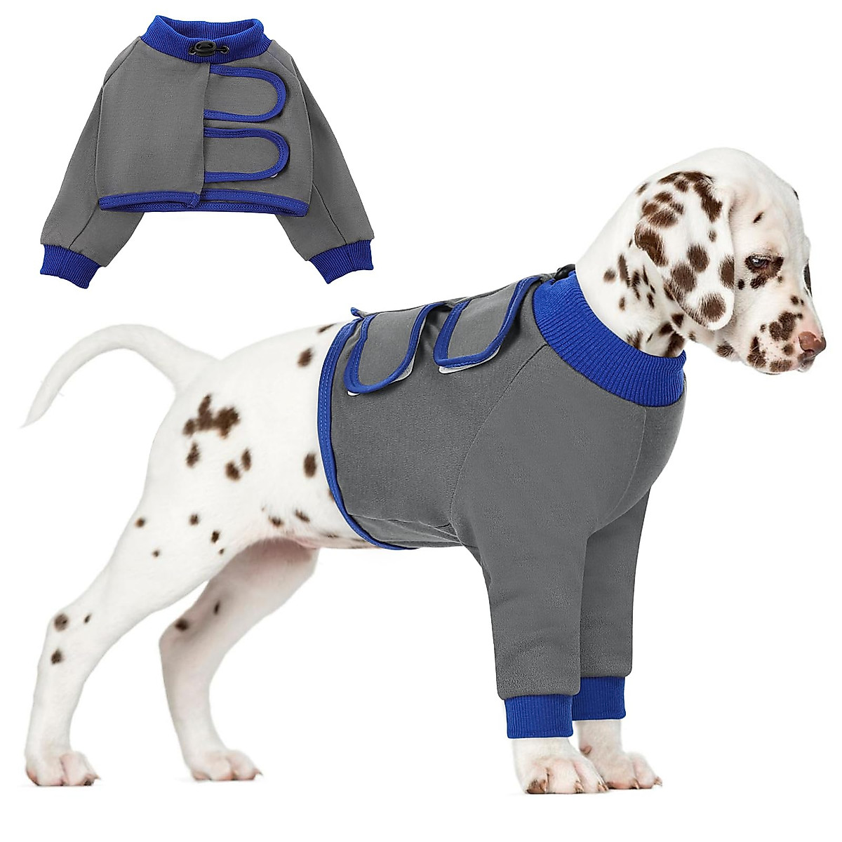 AOFITEE Dog Surgery Recovery Suit, Breathable Dog Front Recovery Sleeve Right Left Leg, Prevent Licking Dog Elbow Brace Protactor for Male Female Dogs, Dog Sleeves for Joint Pain Dog Cone Alternative