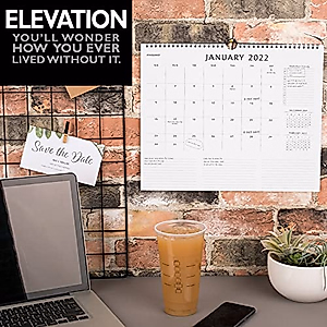 2022 Wall Calendar by AT-A-GLANCE, 15" x 12", Medium, Monthly, Wirebound (PM75828)