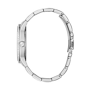 GUESS Factory Silver-Tone Logo Analog Watch
