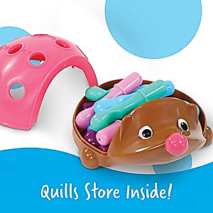 Learning Resources Spike The Fine Motor Hedgehog Pink - 14 Pieces, Ages 18+ months Fine Motor and Sensory Toy, Educational Toys for Toddlers, Montessori Toys